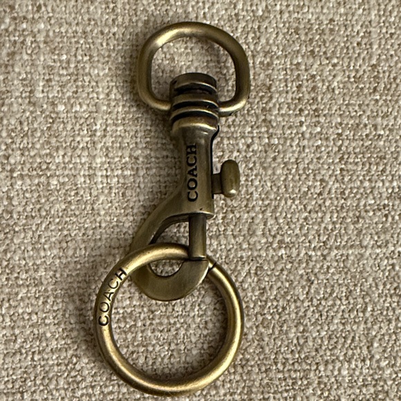 Coach | Accessories | Coach Antique Brass Key Holder Coach Vintage ...